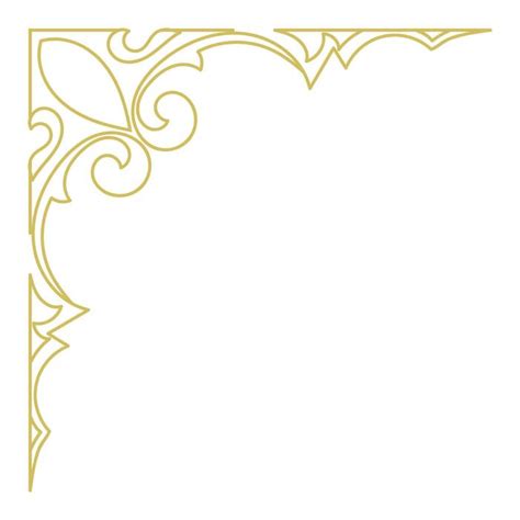 Filigree Corner Vector Art Icons And Graphics For Free Download