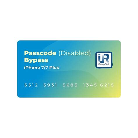 Passcode Disabled Bypass Iphone 7 7 Plus Gsmserver