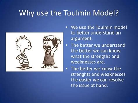 Senseis Imagination Discussing The Toulmin Method