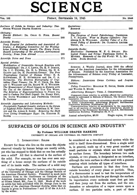 Solid Science Examples