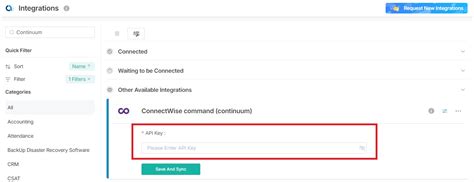 connectwise command continuum integration setup mspbots ai