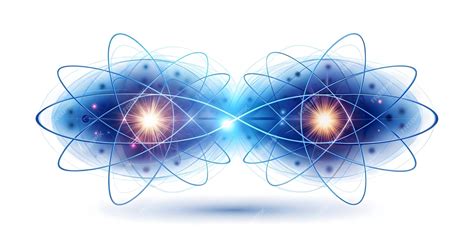 Flat Floating Quantum Particles With Light Trails On An Isolated White