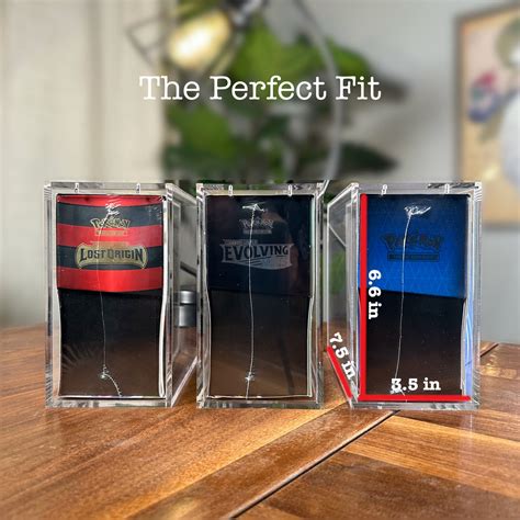 Tcghalo Acrylic Etb Case 3 Pack