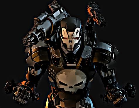 Punisher War Machine By Planetarypilot On Deviantart