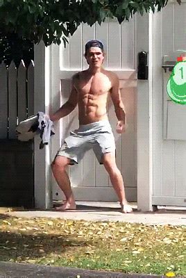 Omg Kj Apa Has A Shirtless And Thrusting Holiday Treat For You