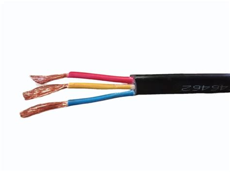 Wire Material Copper 3 Core Flat Submersible Pump Cable At ₹ 60 Meter In Gurugram