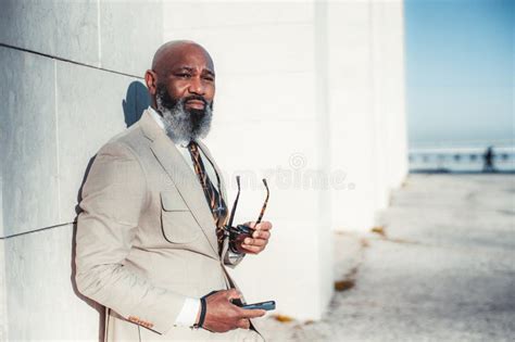 Stylish Man In A Light Shade Jacket Stock Image Image Of Cool Black