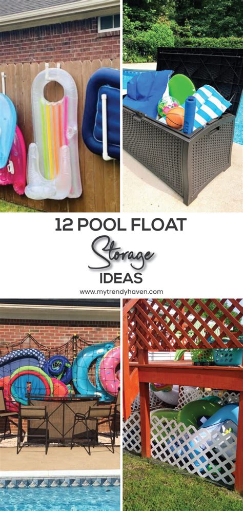 Pool Float Storage Ideas