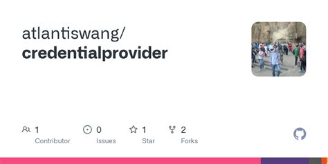 Github Atlantiswangcredentialprovider