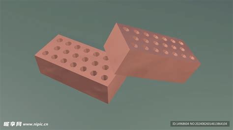 多孔砖设计图室外模型3d设计设计图库昵图网