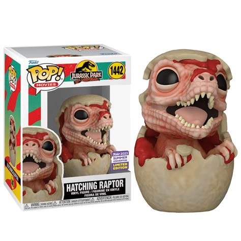 Фигурка Funko Pop Jurassic World Hatching Raptor Funkon 2023 Exc
