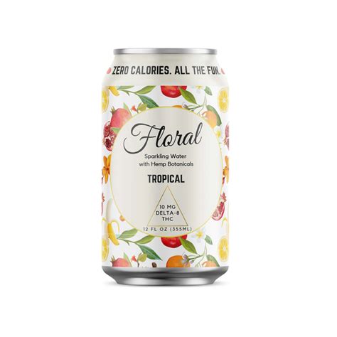 Floral Thc Seltzers Zero Calories Max Fun ·