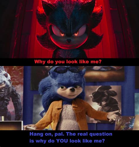 Shadow The Hedgehog Vs Ugly Sonic By Mnstrfrc On Deviantart
