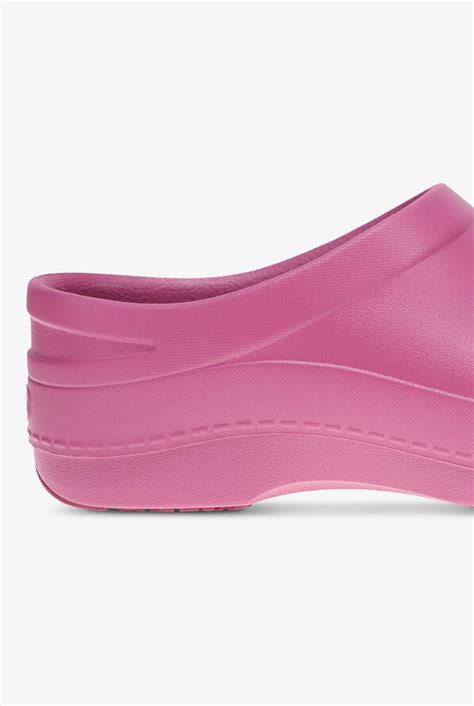 Dansko Womens Kaci Sr Fuchsia Backless Clogs Nursing Clogs
