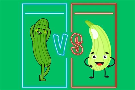 Cucumber Vs Zucchini What Is The Difference Between Cucumber And Zucchini Happiness Cucumber