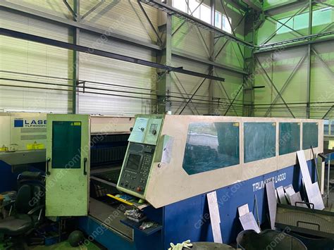 Co2 레이저 절단기 Trumpf Trumati 금형공작 중고나라