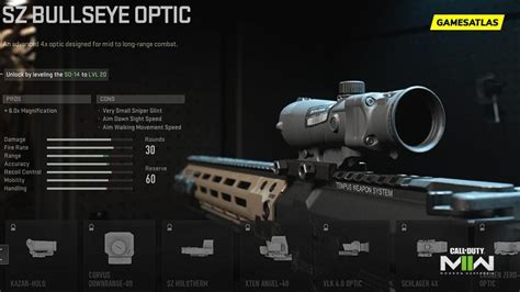 Sz Bullseye Optic How To Get Optic In Warzone Mw3 And Mw2