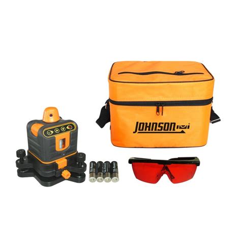 Johnson Level Manual Leveling Rotary Laser Level Kit 40 6502