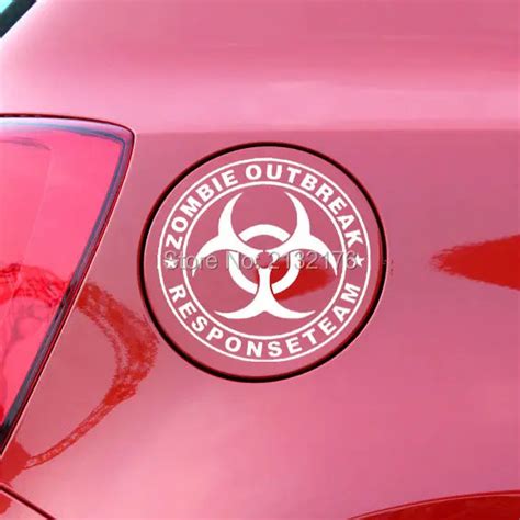 Umbrella Corporation Zombie Outbreak Response Team Logo On Car Door Car