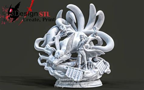 Naruto Kyubii Free High Quality Models