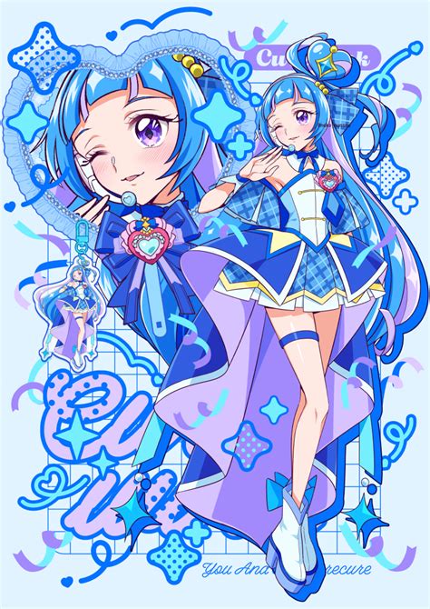 Cure Wink Aokaze Nana Image By Neko Hunsou 4413687 Zerochan Anime Image Board