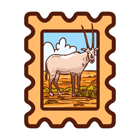 Arabian Oryx Tem Slowly