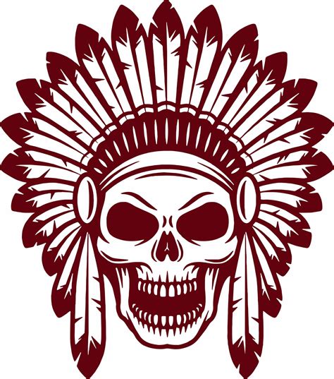 Indian Chief Skull