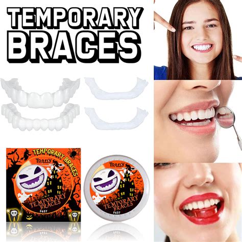 Temporary Teeth Fake Dentures Temporary Tooth Filling Kit Tooth Repair