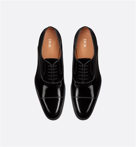 Dior Timeless Oxford Shoe Black Polished Calfskin Dior