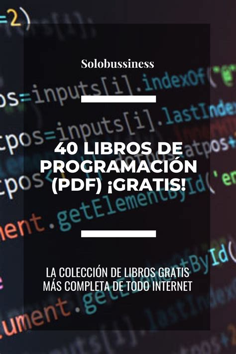 Libros De Programación En Formato Pdf