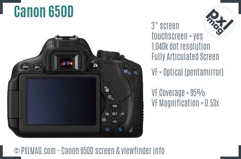Canon 650d Specs And Review