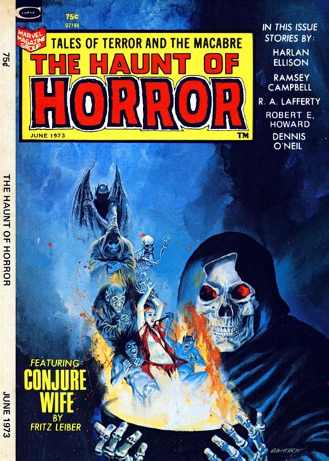 Haunt Of Horror Digest Curtis Magazines Marvel Magazine Group 1973