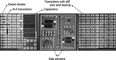 Co Integration Of Integrated Circuits And Gas Sensors In Soi Cmos Download Scientific Diagram
