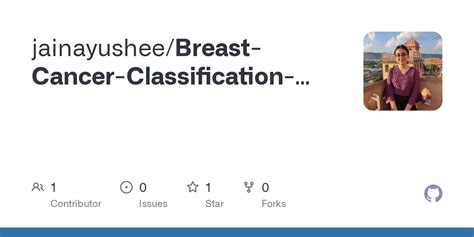 Github Jainayusheebreast Cancer Classification Model