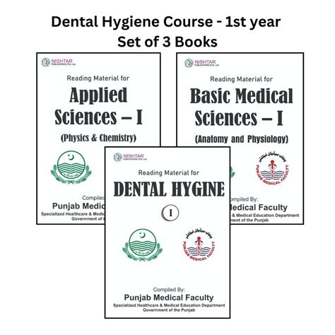 Dental Hygiene Course 1st Year Set Upmed Books