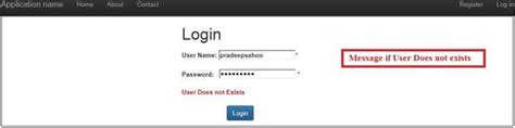 Writing A Sample Login Page In Asp Net Mvc