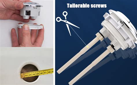 38mm15 Toilet Tank Push Button Thread Diameter Dual Push