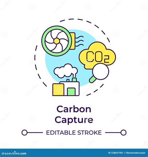 Carbon Capture Different Technologies Infographic Vertical Sequence