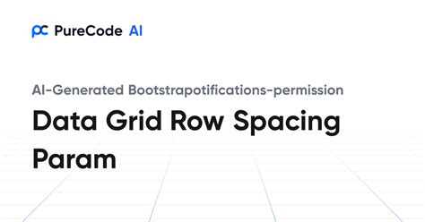 Build Great Bootstrapotifications Permission Data Grid Row Spacing