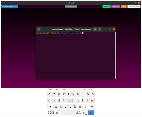 on screen keyboard support in egmde mir ubuntu community hub