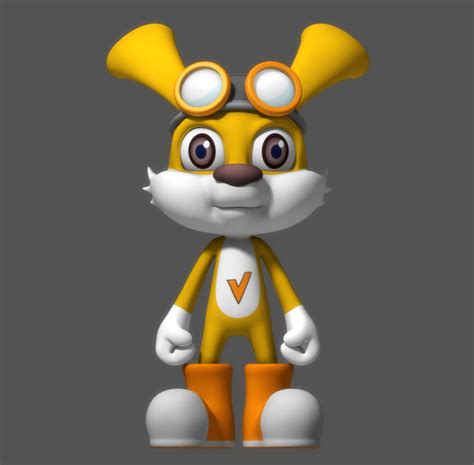 Cartoon Rabbit 3d X