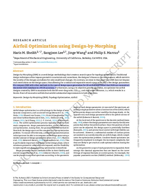 Pdf Airfoil Optimization Using Design By Morphing