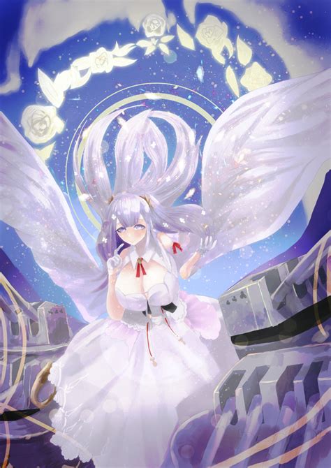 Hachiware Kagisippo2 Plymouth Azur Lane Azur Lane Light Purple Hair Absurdres Highres