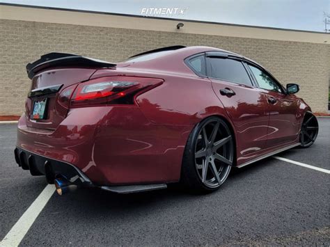 2017 Nissan Altima Sr With 20x10 Rohana Rc7 And Lionhart 225x35 On