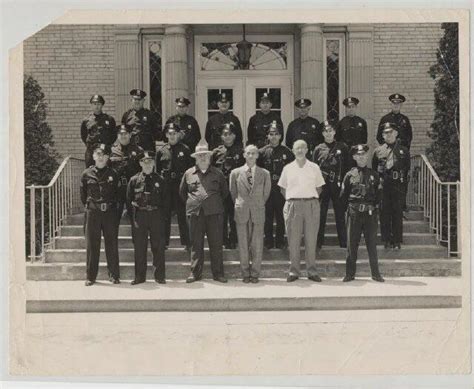 Photograph Of The Smithtown Police Department Showing Them Standing In