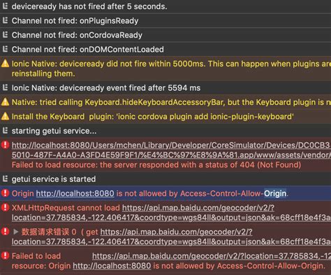 Stuck On Splashscreen Becuase Cors Issue Again · Issue 549 · Ionic Teamcordova Plugin Ionic