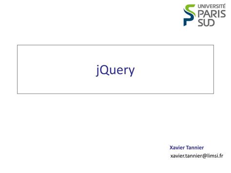 Ppt Jquery Powerpoint Presentation Free Download Id2486640