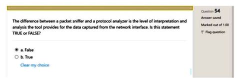 Solved The Difference Between A Packet Sniffer And A Protocol Analyzer
