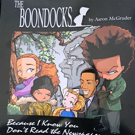 The Boondocks Comic Strip Arrived And Its In An Amazing Quality