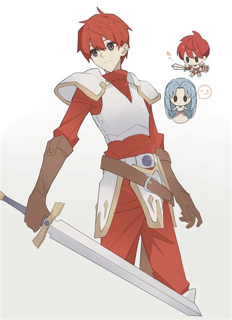 Adol Christin And Feena Ys And 1 More Drawn By Georgeman Danbooru